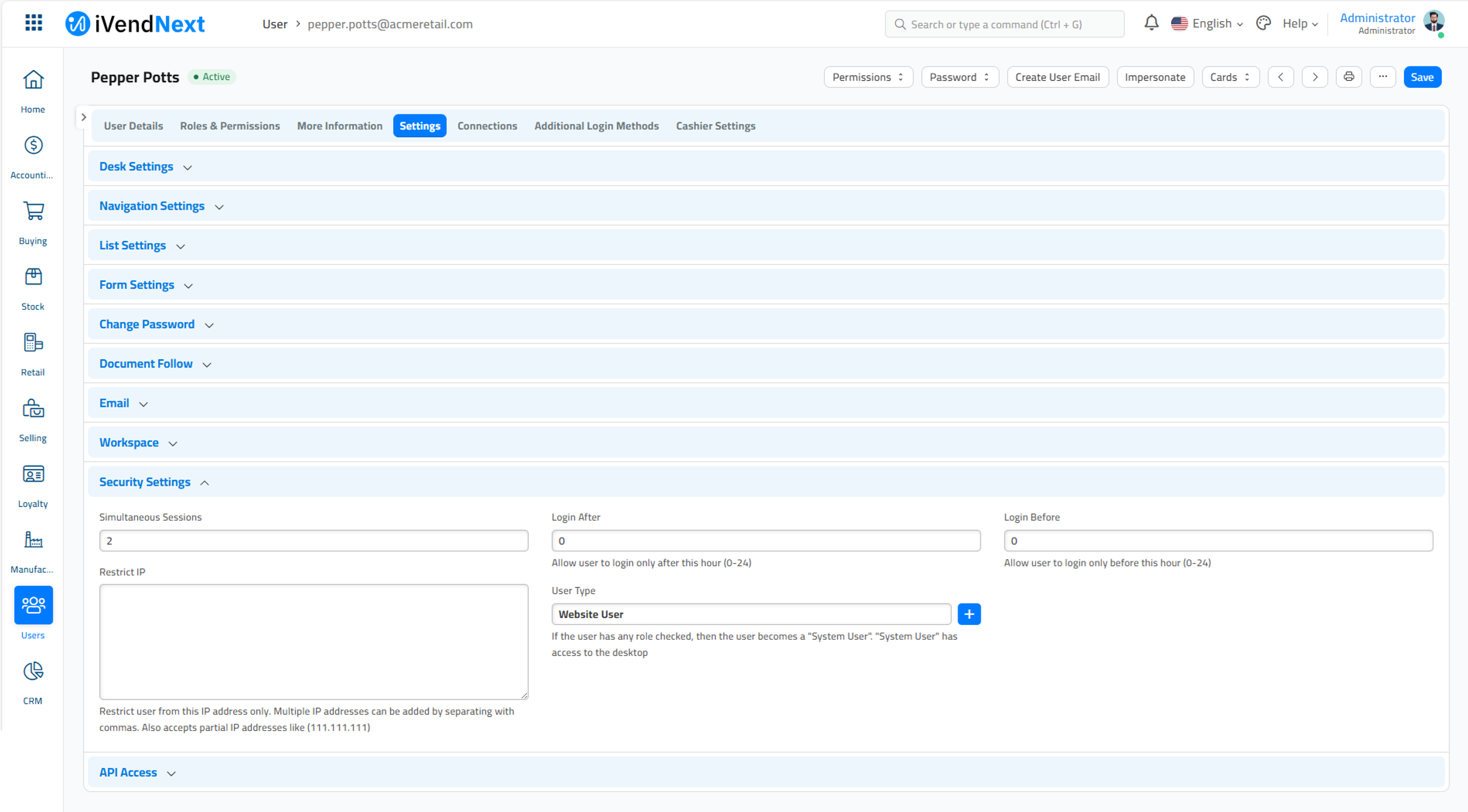 Maximum User Limit Issue